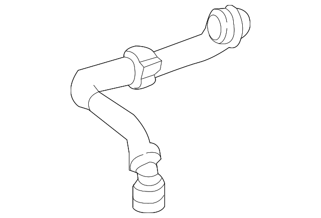 176-501-22-82 - Coolant Hose 2014-2020 Mercedes-Benz | Mercedes-Benz ...