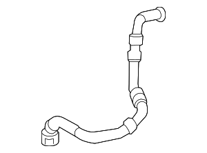176-501-21-82 - Coolant Hose 2014-2020 Mercedes-Benz | Mercedes-Benz ...