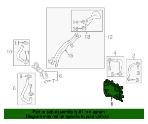 25620-D3000 - Automatic Transmission Oil Cooler - 2017-2021 Kia | Kia ...