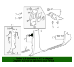 2013-2025 GM Multi-Purpose Retainer 11547026 GM | GMPartsDirect.com