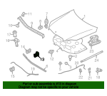 204-880-02-60 - Latch Assembly 2008-2024 Mercedes-Benz | Mercedes-Benz ...