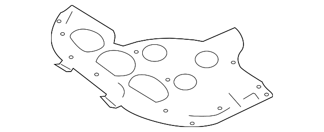 204-682-06-26 - Insulation - 2008-2015 Mercedes-Benz | BuyMercedesPartsNow