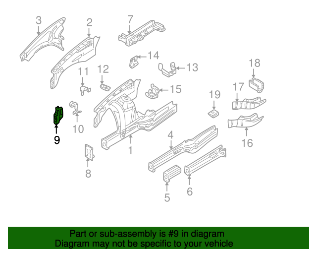41117025676 - 2000-2006 BMW X5 Extension (41-11-7-025-676) | BMW of ...
