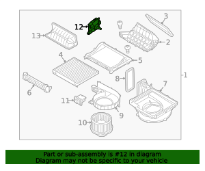 2010-2022 Hyundai Door Actuator 97162-1UAA0 | OEM Parts Online