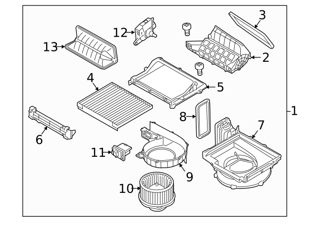 97235-J5000 - Blower Motor Resistor - 2019-2022 Hyundai | hyundaiparts
