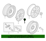 2013-2023 Ford Wheel Lug Nut CV6Z-1012-D | OEM Parts Online