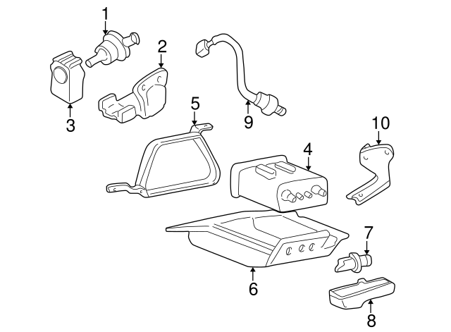 39210-37530 - Oxygen Sensor 2003-2008 Hyundai | AutoNationParts.com