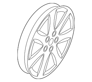 52910-2P175 - Wheel, Alloy 2011-2013 Kia Sorento | Kia.Parts Store