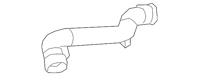 Genuine Water Hose for 2016-2020 Land Rover | Land Rover Part# LR062094 ...