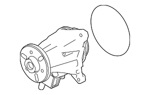 Genuine Water Pump for 2016-2021 Land Rover | Land Rover Part# LR089625 ...