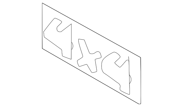 15552356 - Pickup Box Side Rear Decal - 1988-2000 GM | parts ...