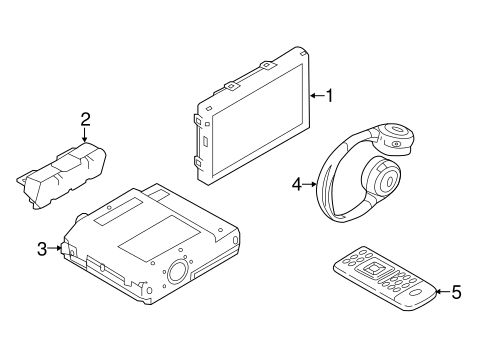 Entertainment System Components for 2017 Land Rover Discovery ...