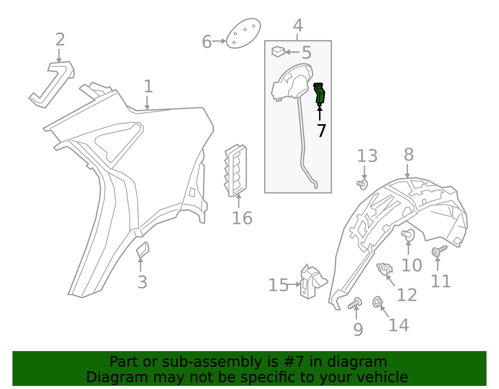 2018-2023 Jaguar E-Pace Fuel Door Latch J9C7836 | OEM Parts Online
