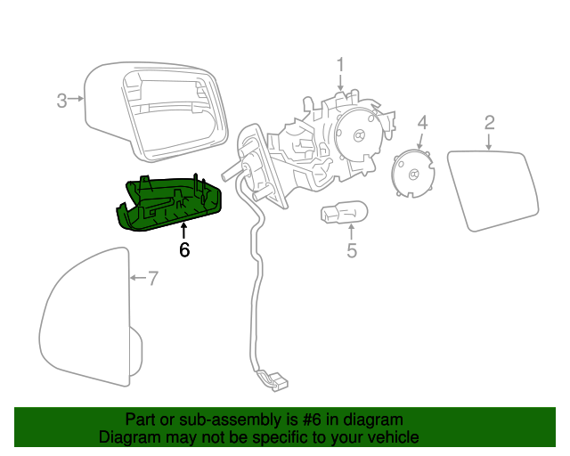 251-810-02-15-5349 - Cover Molding 2011-2012 Mercedes-Benz | Mercedes ...