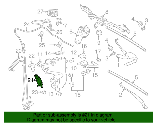 210-869-08-21 - Pump - 1994-2018 Mercedes-Benz | BuyMercedesPartsNow