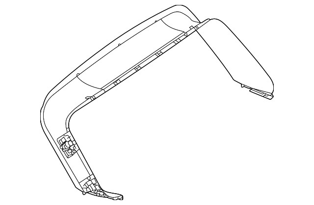 167-740-64-00-9051 - Upper Trim 2020-2023 Mercedes-Benz | Mercedes-Benz ...
