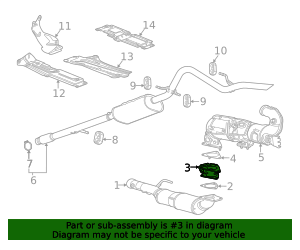 55514983 - Exhaust Back Pressure Valve 2020-2024 GM | AutoNation Parts