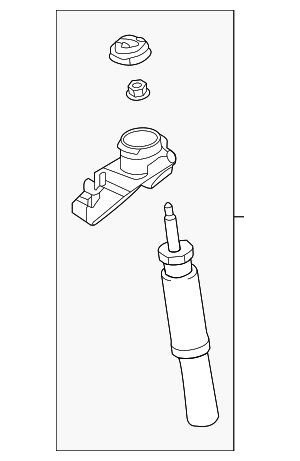 2016-2022 Volvo Suspension Shock Absorber 32346560 | TascaParts.com