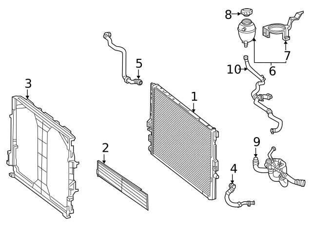 190-500-08-72 - Upper Hose 2016-2017 Mercedes-Benz | Mercedes-Benz USA ...