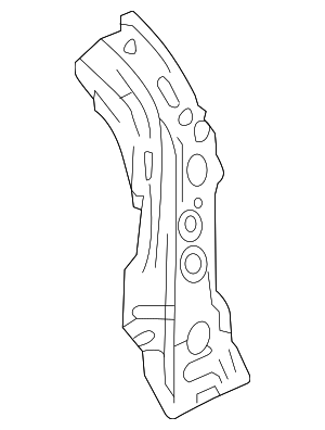 2016-2022 Toyota Body C-Pillar Reinforcement 61711-47040 | Toyota Parts ...