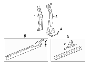 2014-2020 Chevrolet Impala Passenger Side Body Side Outer Panel ...