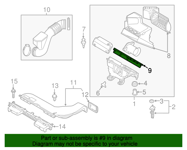 2015-2019 Hyundai Sonata Air Filter 28113-C1100 | OEM Parts Online