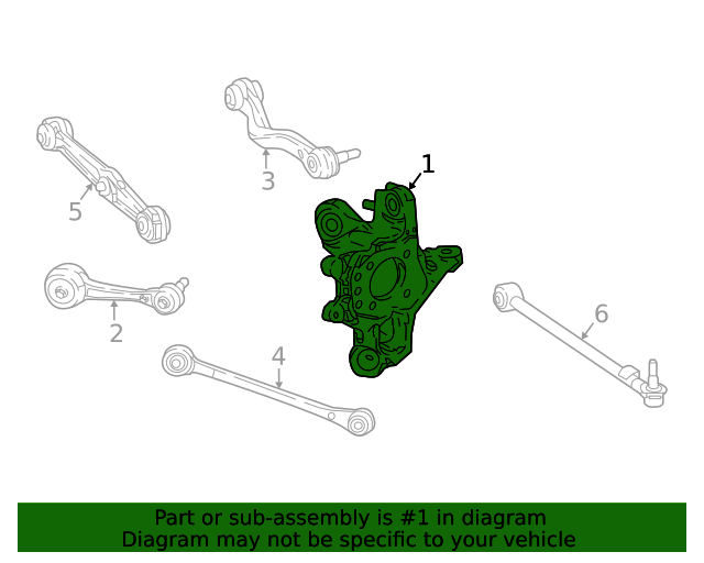 42305-11010 - Suspension Knuckle - 2021-2023 Toyota Mirai | Sparks Parts
