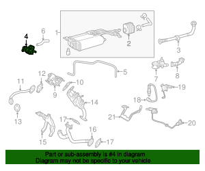 25860-31090 - Purge Control Valve 2016-2024 Lexus | AutoNation Parts