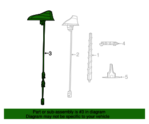 68488335AA - Tailgate Cable | Mopar Parts Canada
