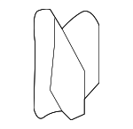 2019-2024 Mazda 3 Lower Gate Trim Cap BCKD-68-949-02 | RealMazdaParts.com