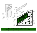 Genuine OEM Ford Part - Tail Gate HC3Z-9940700-B | Genuine OEM Ford ...