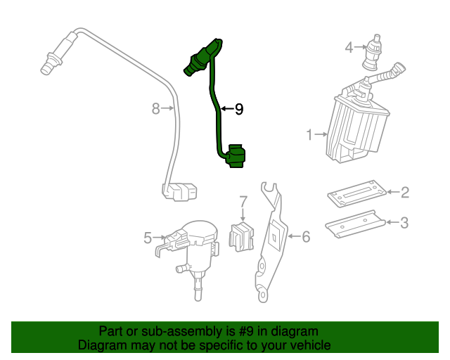 008-542-33-18 - Oxygen Sensor 2015-2020 Mercedes-Benz | AutoNationParts.com