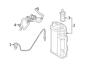 000-542-11-00 - Oxygen Sensor 2017-2018 Mercedes-Benz | Mercedes-Benz ...