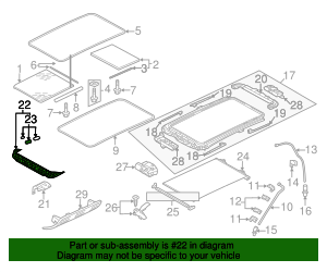 2009-2017 Volkswagen Deflector 7N0-877-651-A-9B9 | QuirkParts