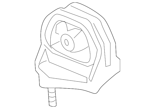 50851-TA1-A01 - Rubber, Transmission Mounting Insulator (Lower) - 2008 ...