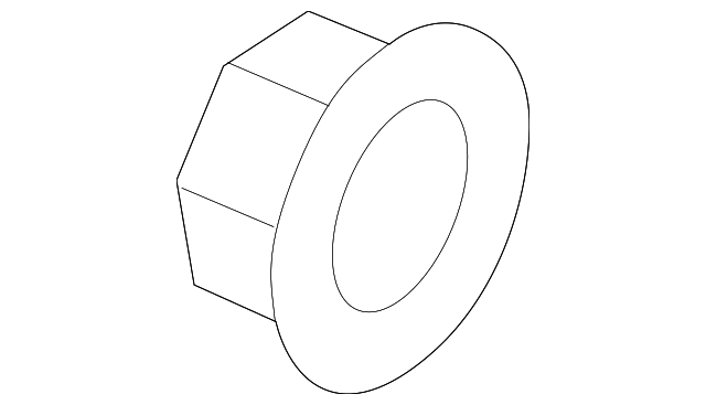 Ford -W710609-S439 - Extension Panel Nut - 2011-2020 Ford | OEM Ford Part