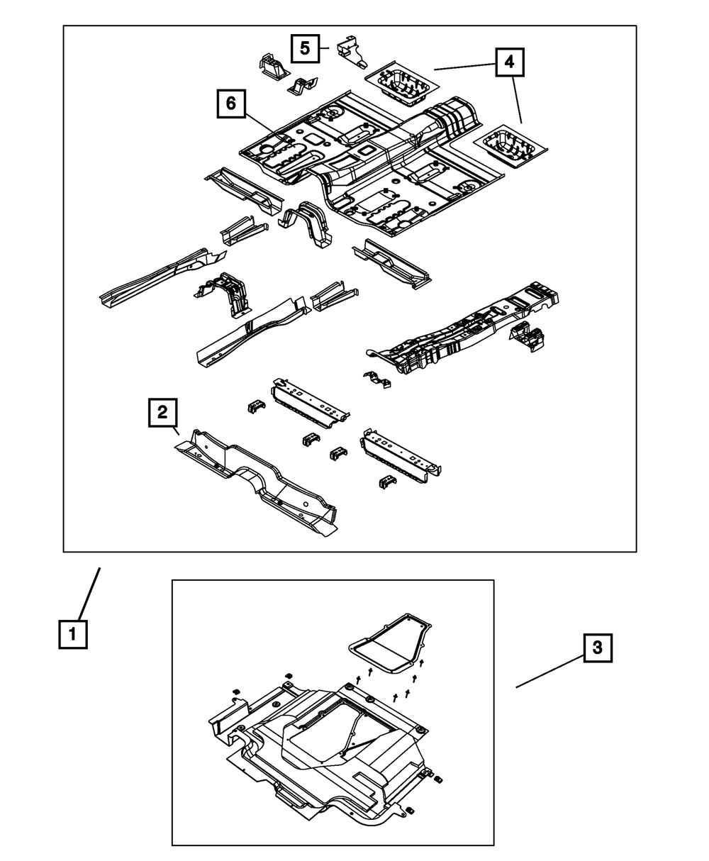 2009-2020 Dodge Journey Closeout Panel, Left 5116283AB | OEM Parts Online