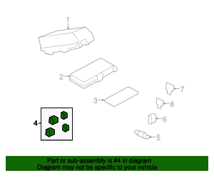 1990-2024 GM Multi Purpose Relay 13500114 | GM Parts Center