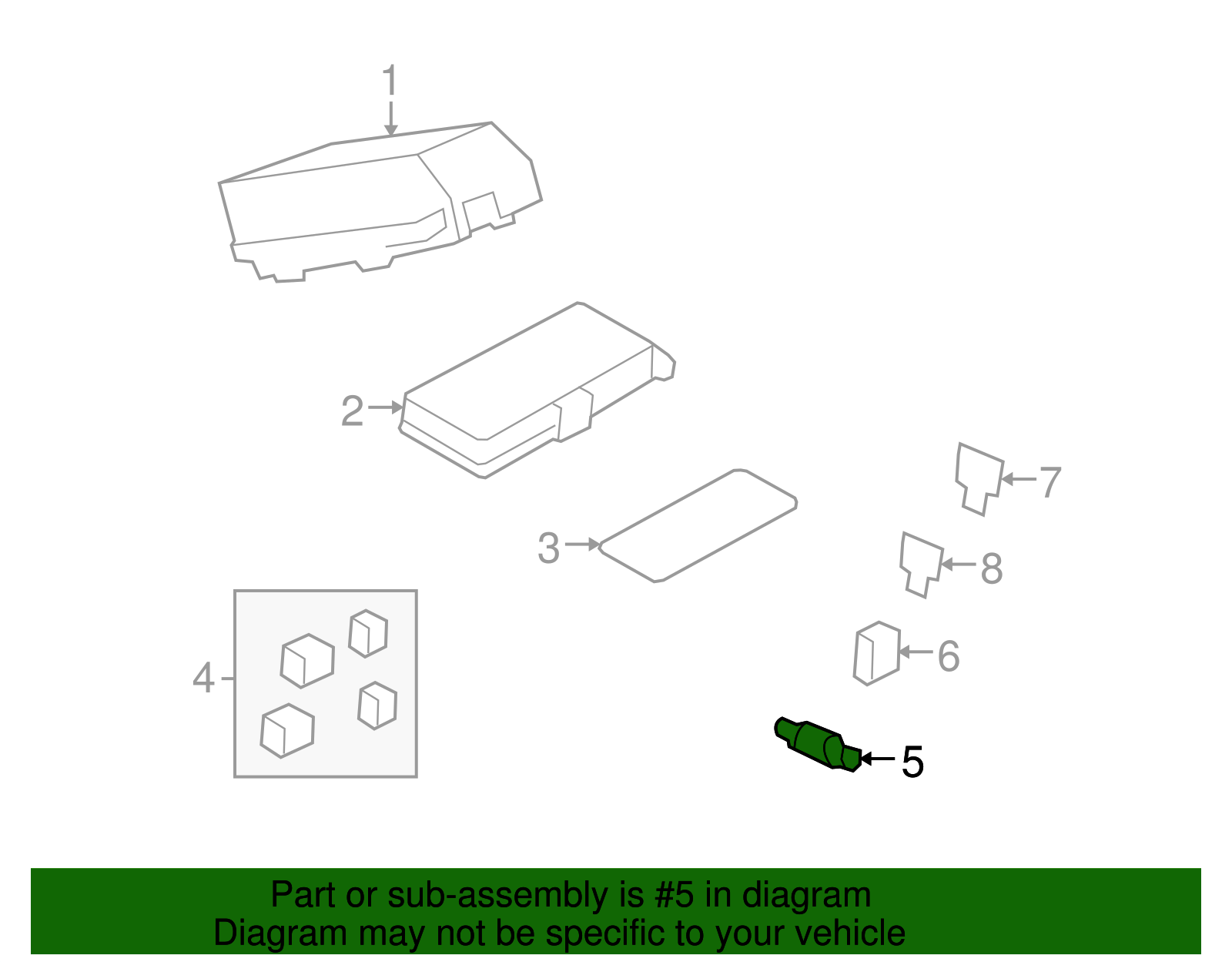 1998-2012 GM Multi-Function Diode 12135037 GM | GMPartsDirect.com