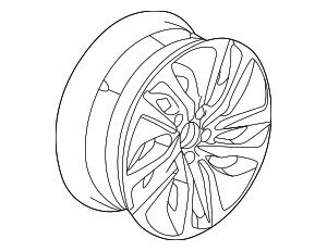 42800-TWA-AA2 - W Wheel (17X7) (1 2J) 2018-2022 Honda Accord | Honda ...