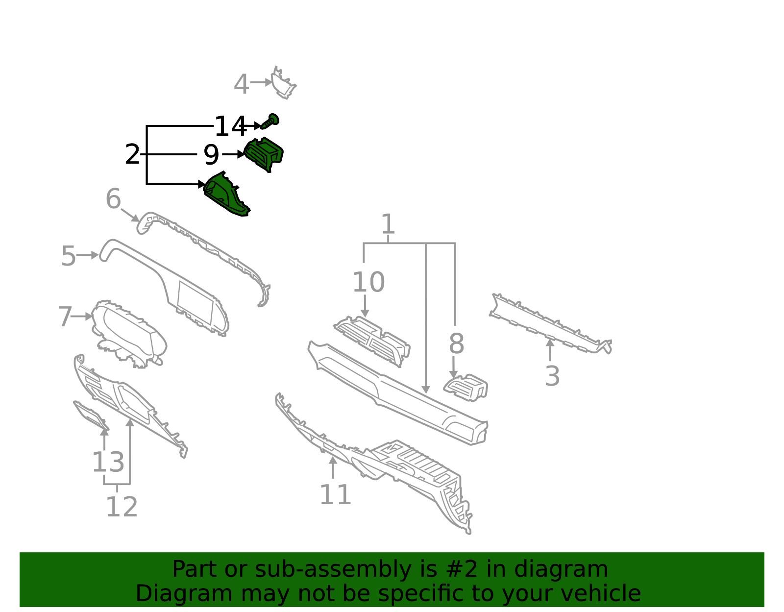 84760-S8250-MMH - Outer Molding 2020-2022 Hyundai Palisade | Group 1 ...