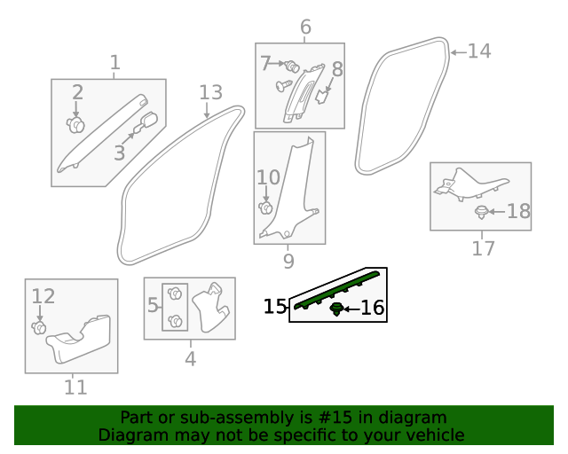 84201-TBA-A01ZA - Front Sill Plate 2016-2022 Honda | Honda Parts Online