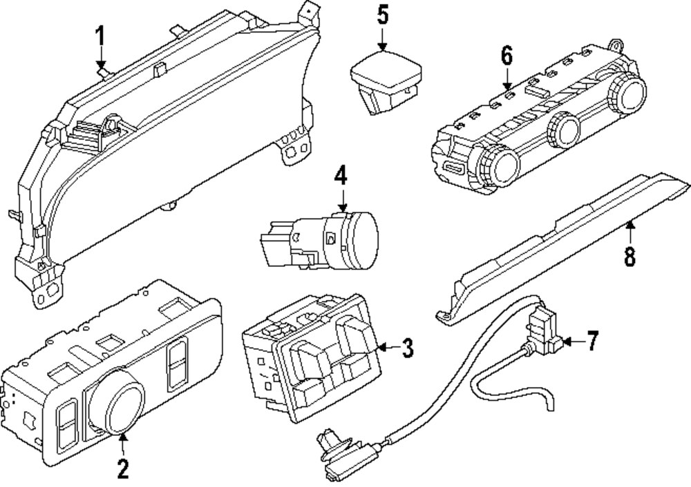 N1WZ-14A318-C - 2024 Ford Ranger - Courtesy Light | My Ford Parts