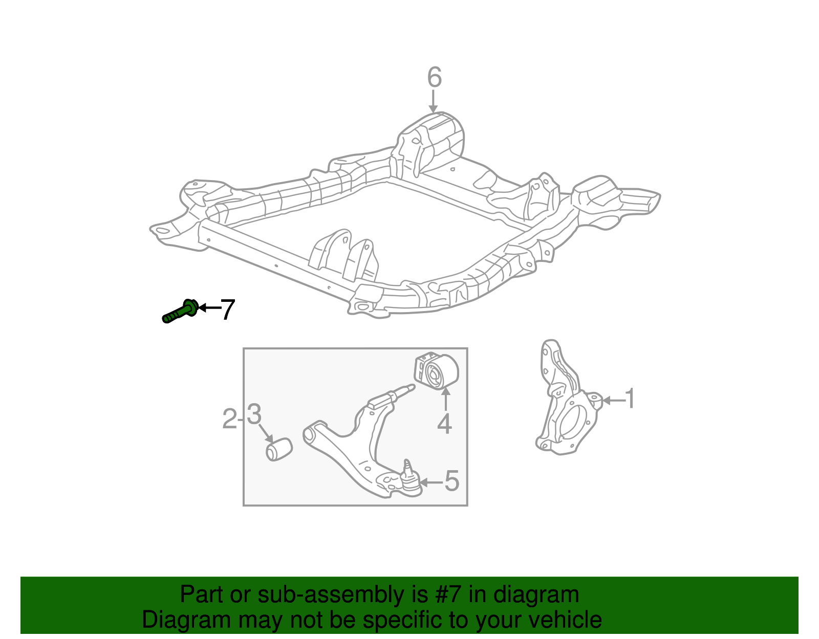 2003-2017 GM M14x2x115 Multi-Purpose Bolt 11588565 GM | GMPartsDirect.com