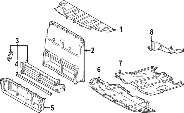 53289-42040 - Sight Shield 2023-2024 Toyota bZ4X | Longo Toyota Parts