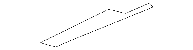 2010-2015 Chevrolet Camaro Passenger Side Rocker Panel Rear Molding ...