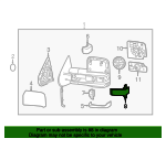 23444106 - OEM GM LAMP GMPartsCenter.net | GM Parts Center