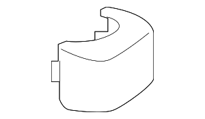 23444131 - Passenger Side Rearview Mirror Arm Cover 2016-2019 GM ...