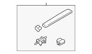 87240-D9100 - Front Cover 2017-2022 Kia Sportage | Kia.Parts Store