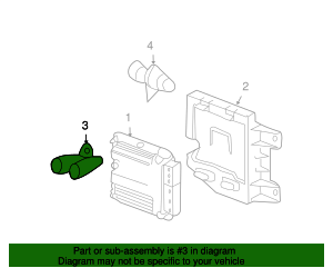 12672642 Sensor - New OEM Part From GM Parts Direct | GM Parts Store